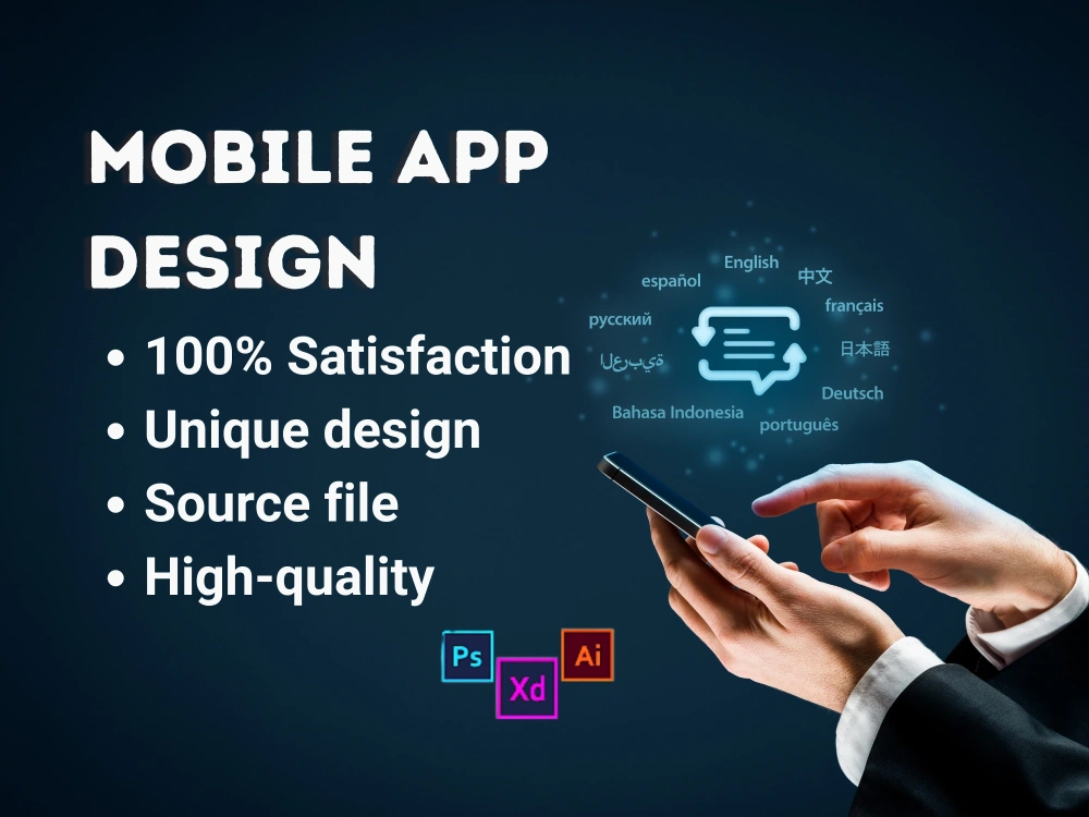 Unique mobile app UI design in adobe xd | Upwork