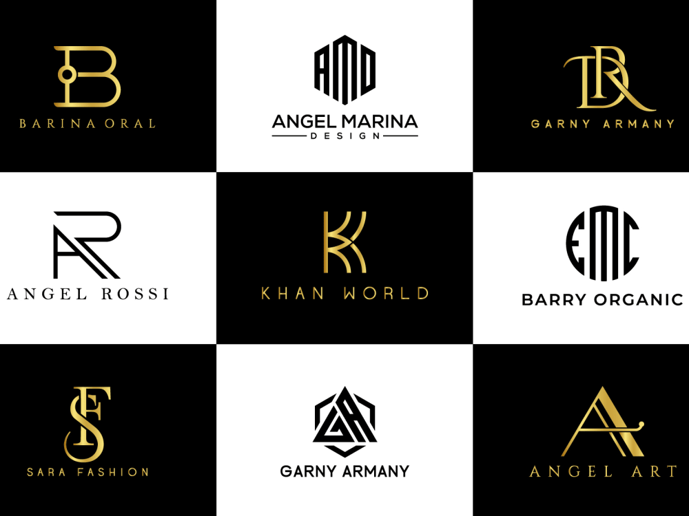 A clever monogram logo design | Upwork