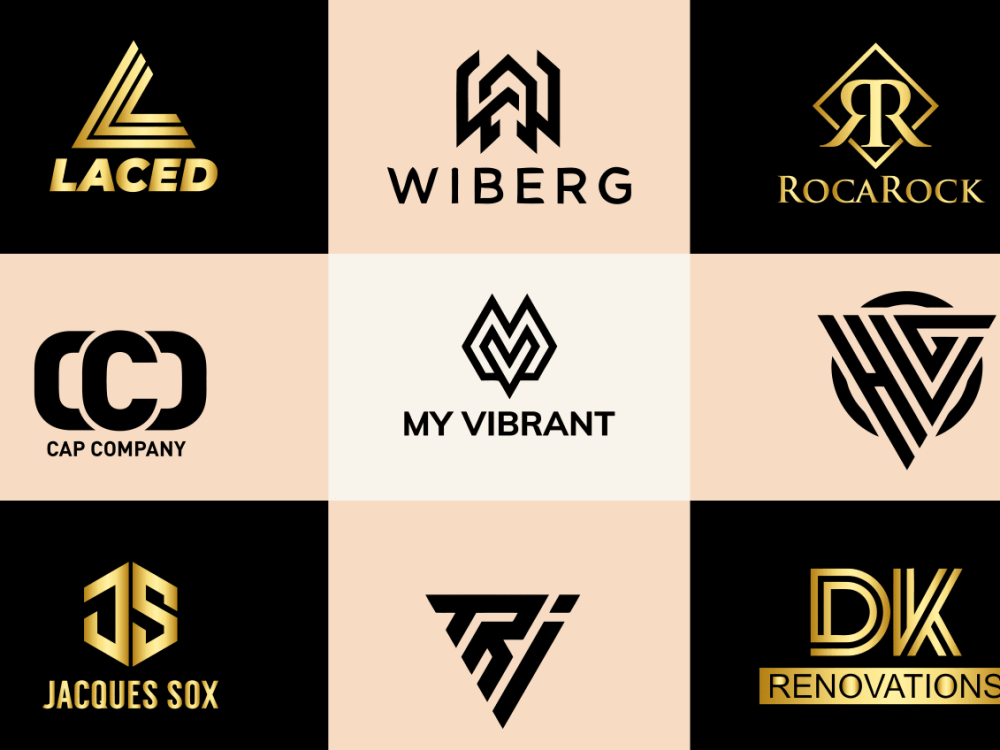 A clever monogram logo design | Upwork