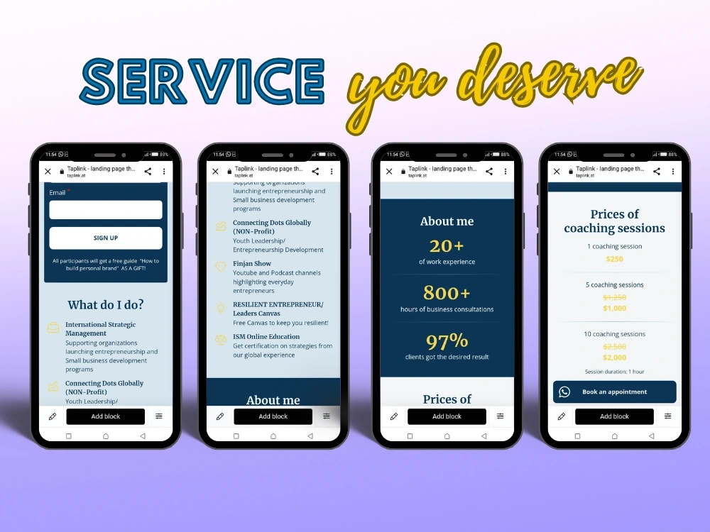 Customize Linktree Bio-Link, Beacons, Linkpop, Taplink Landing Page ... Customize Linktree Bio-Link, Beacons, Linkpop, Taplink Landing Page ...