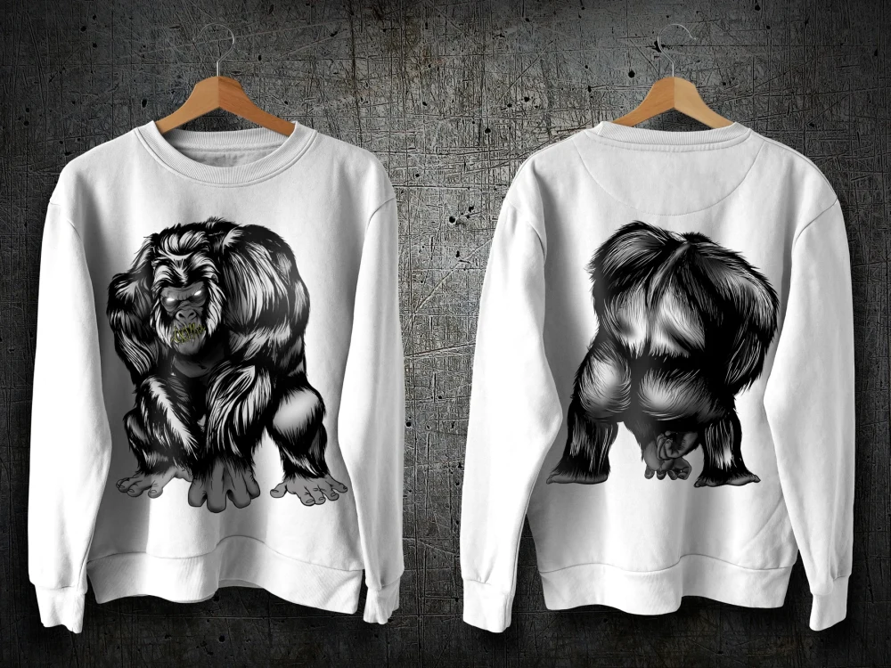 Mascot cartoons custom illustrations for t shirt and merch | Upwork