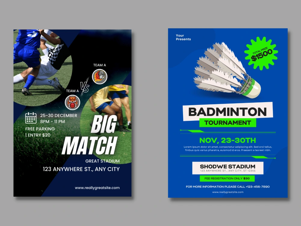 A visual flyers design in a few hours | Upwork