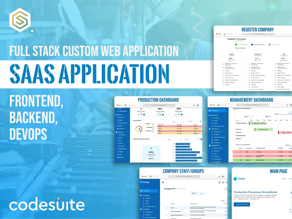 A Custom Full Stack SaaS Application | Upwork