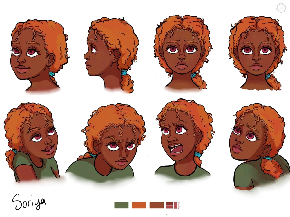 A reference sheet for your original character | Upwork