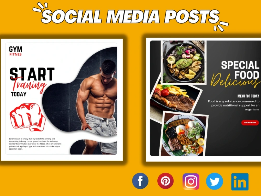 Professional Instagram post/social media post | Upwork