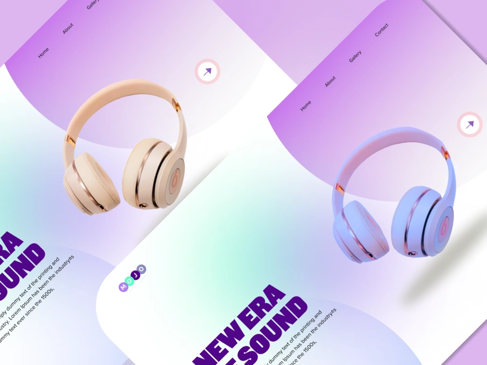 Modern UX optimized Landing Design of your Website. | Upwork
