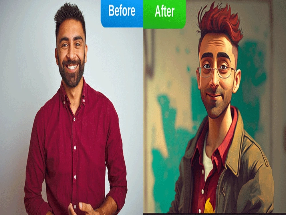 A cartoon Style For your Photo | Upwork