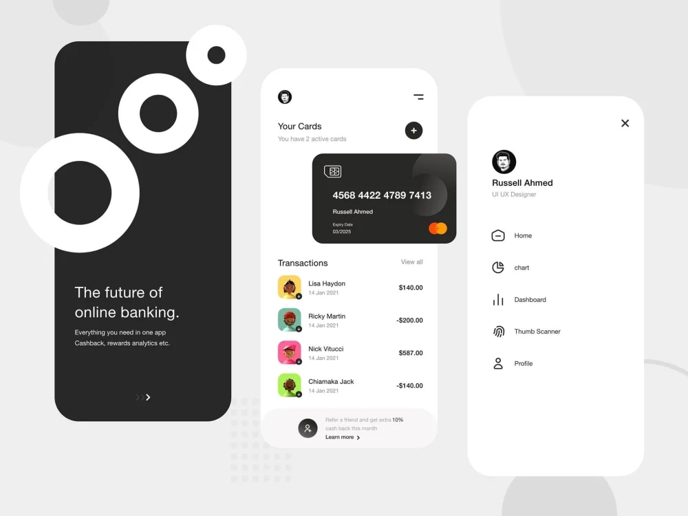 Modern and custom UI for mobile apps. | Upwork