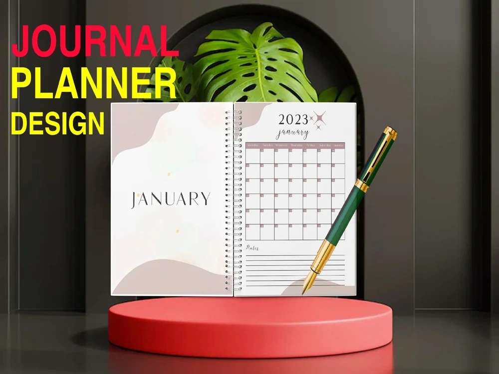 Custom planner and journal design | Upwork