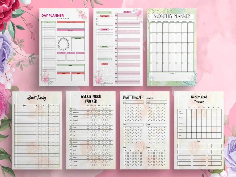 Custom planner and journal design | Upwork
