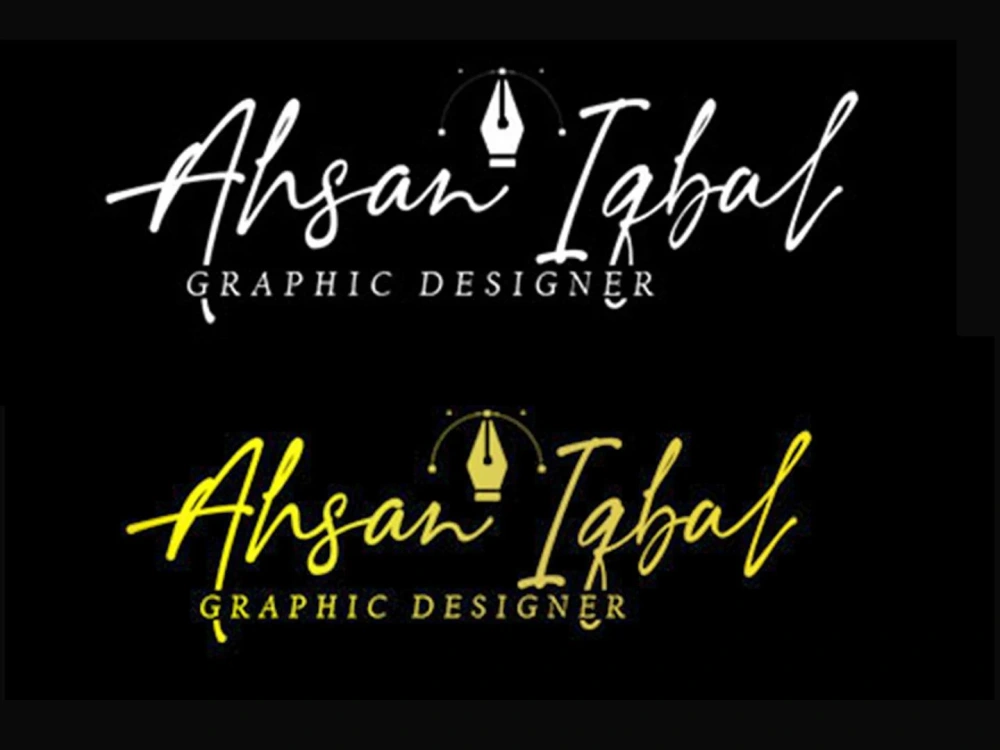 Handwritten signature, scripted, cursive logo design | Upwork