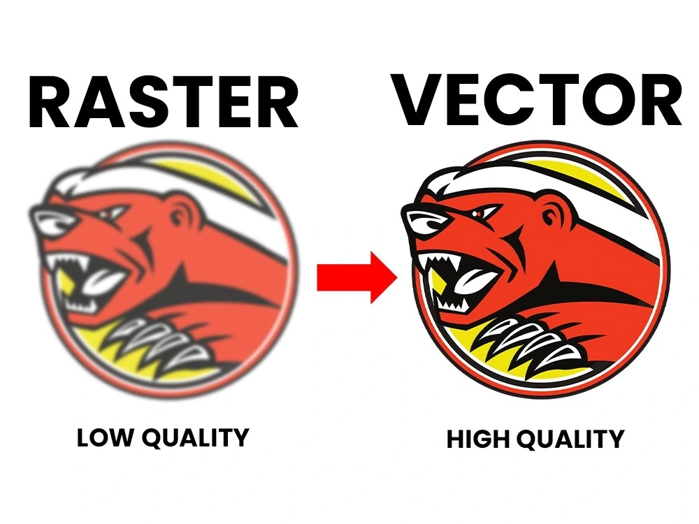 Manual vector tracing | convert a logo to vector | vector tracer | Upwork
