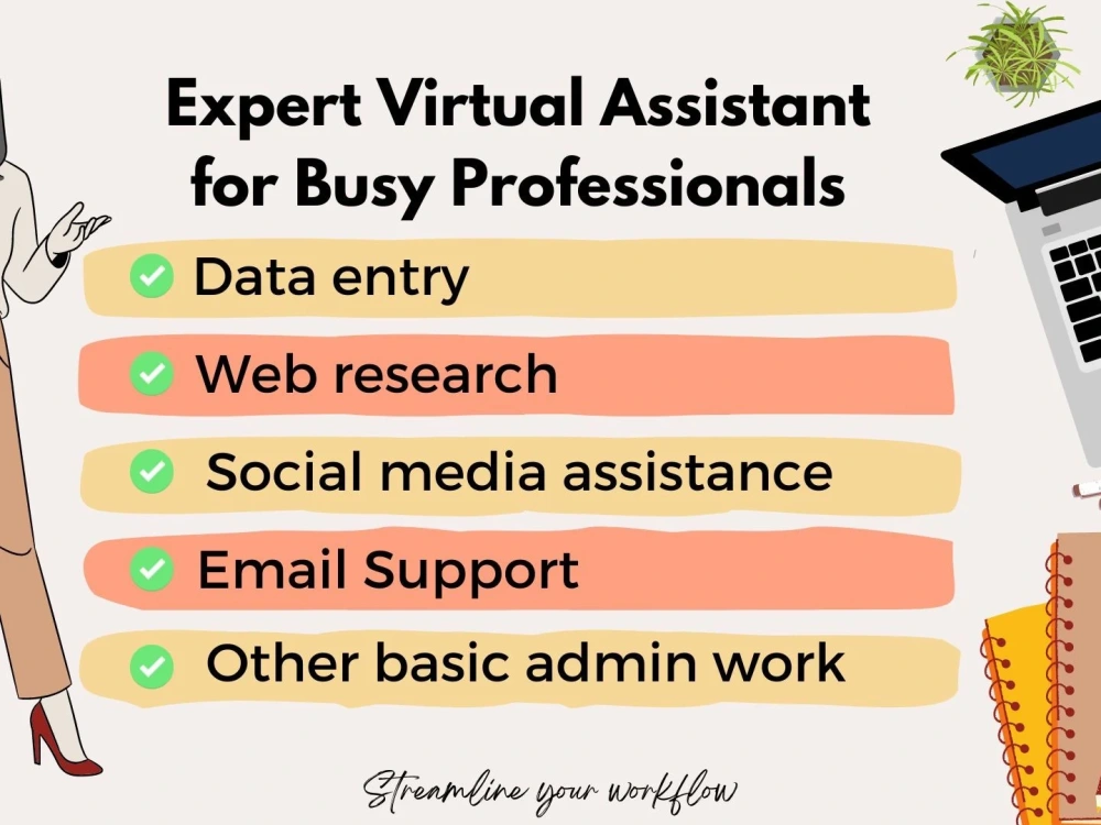 A highly skilled and efficient virtual assistant to manage your workload | Upwork