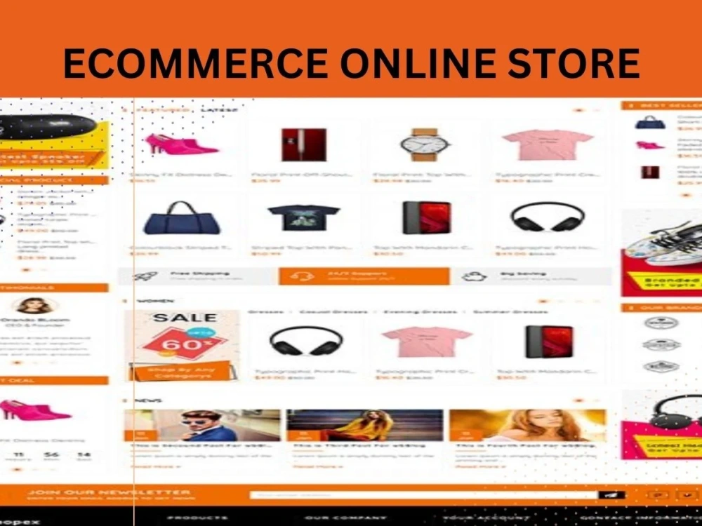 An amazing WordPress e-commerce website using woo-commerce | Upwork