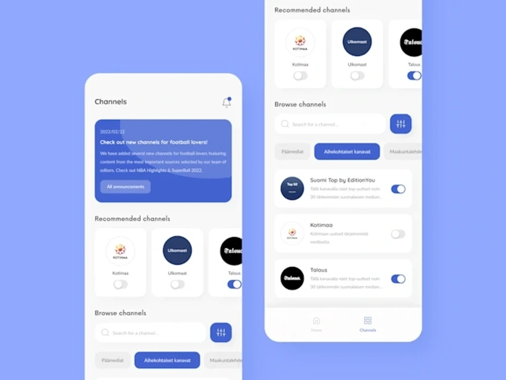 An UI/UX Design for Mobile Application with Expert Design System | Upwork
