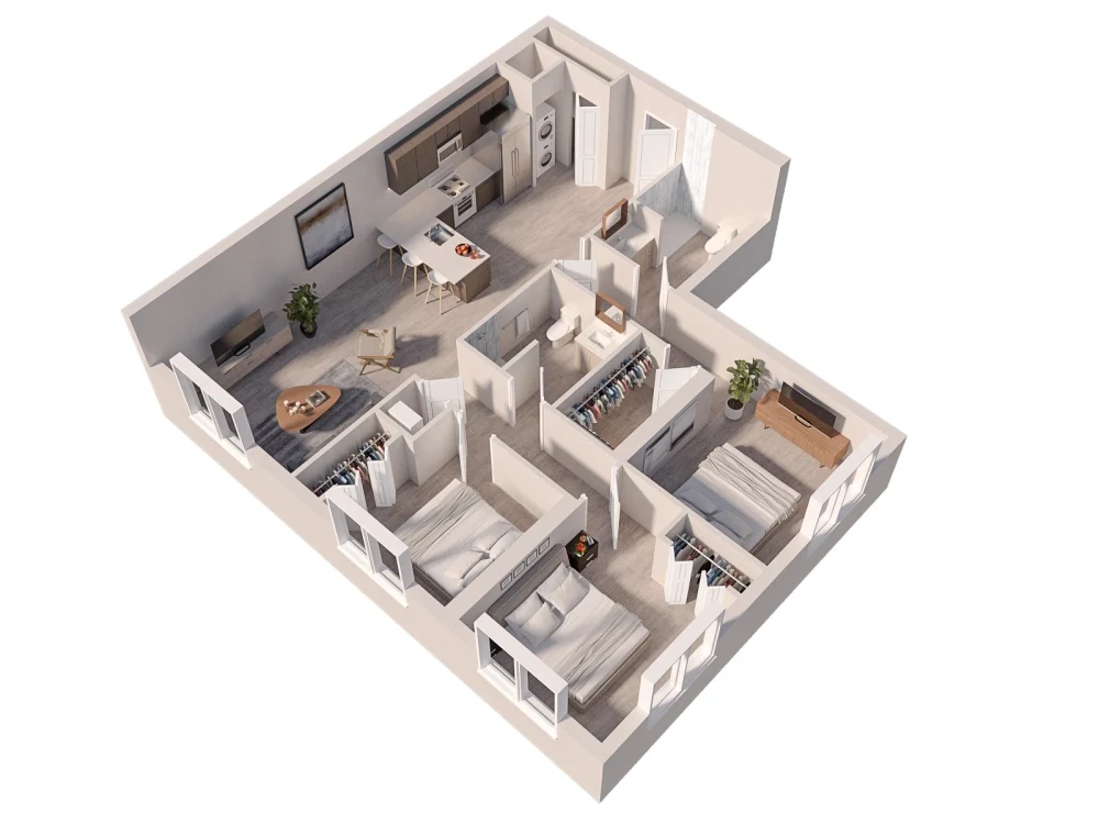 Photorealistic 3D Floor Plan Renderings | Upwork