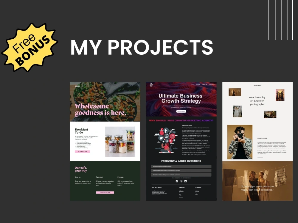Professional and Modern Wordpress UI/UX Website | Upwork