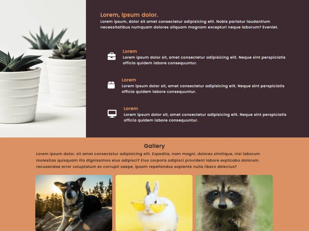 Responsive HTML css website design / developer, figma to html , bootstrap | Upwork