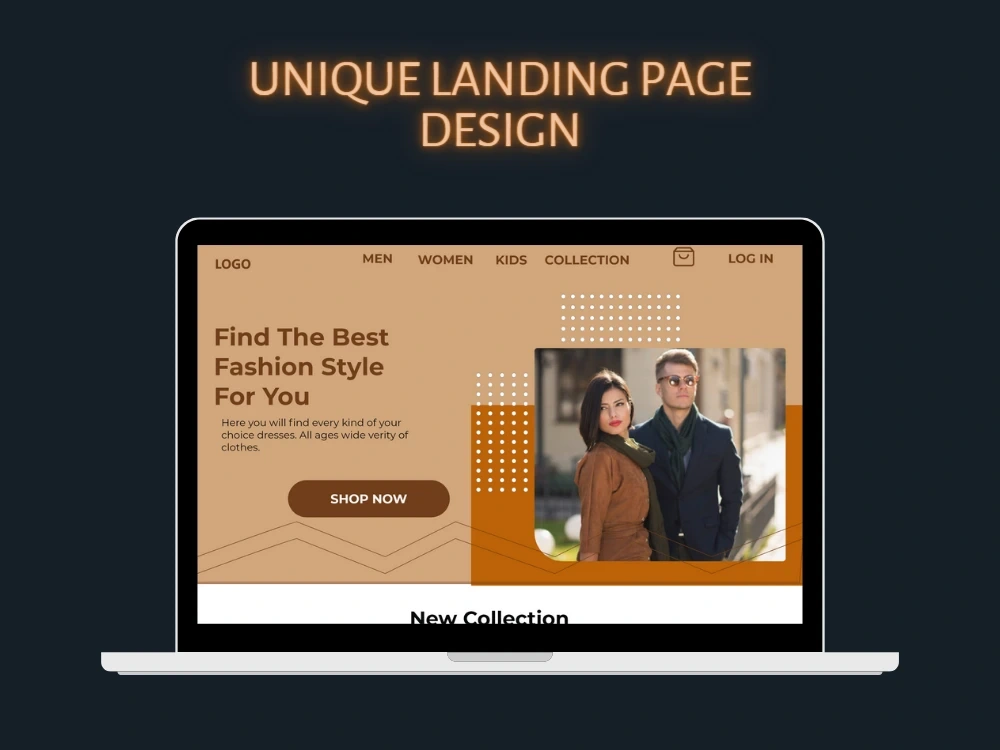 A responsive UI UX Landing page website design | Upwork