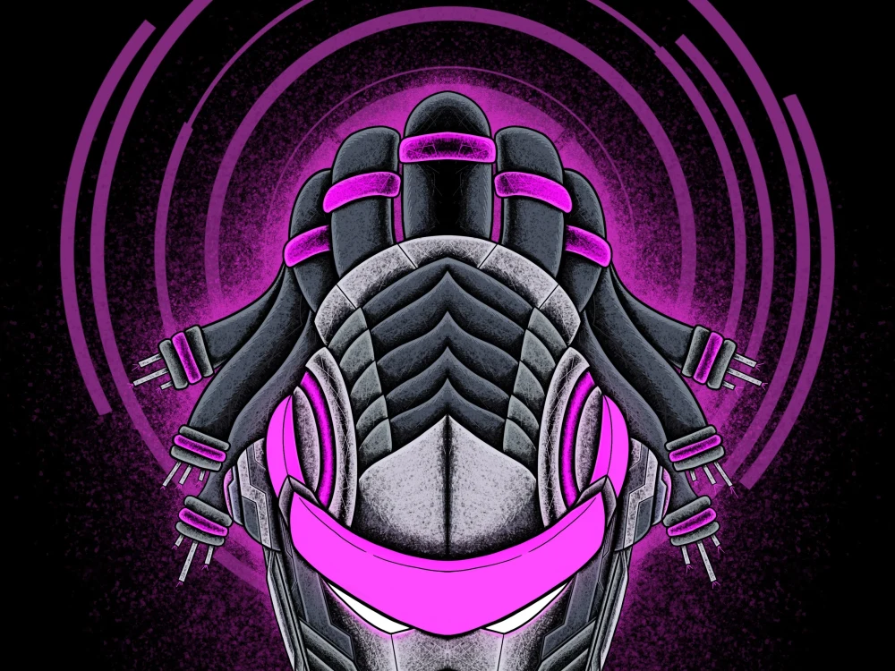 Detailed dark art and heavy metal horror illustration | Upwork