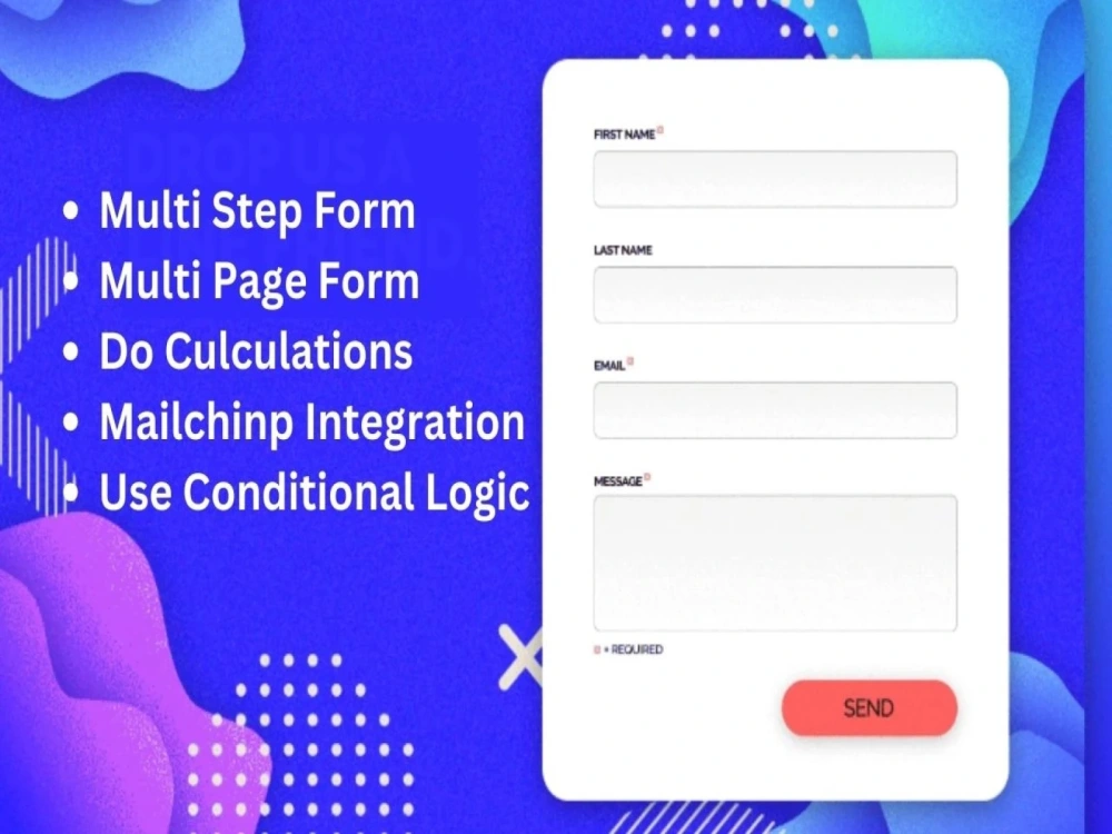 An Advanced Multistep Conditional Form By Gravity Form Upwork