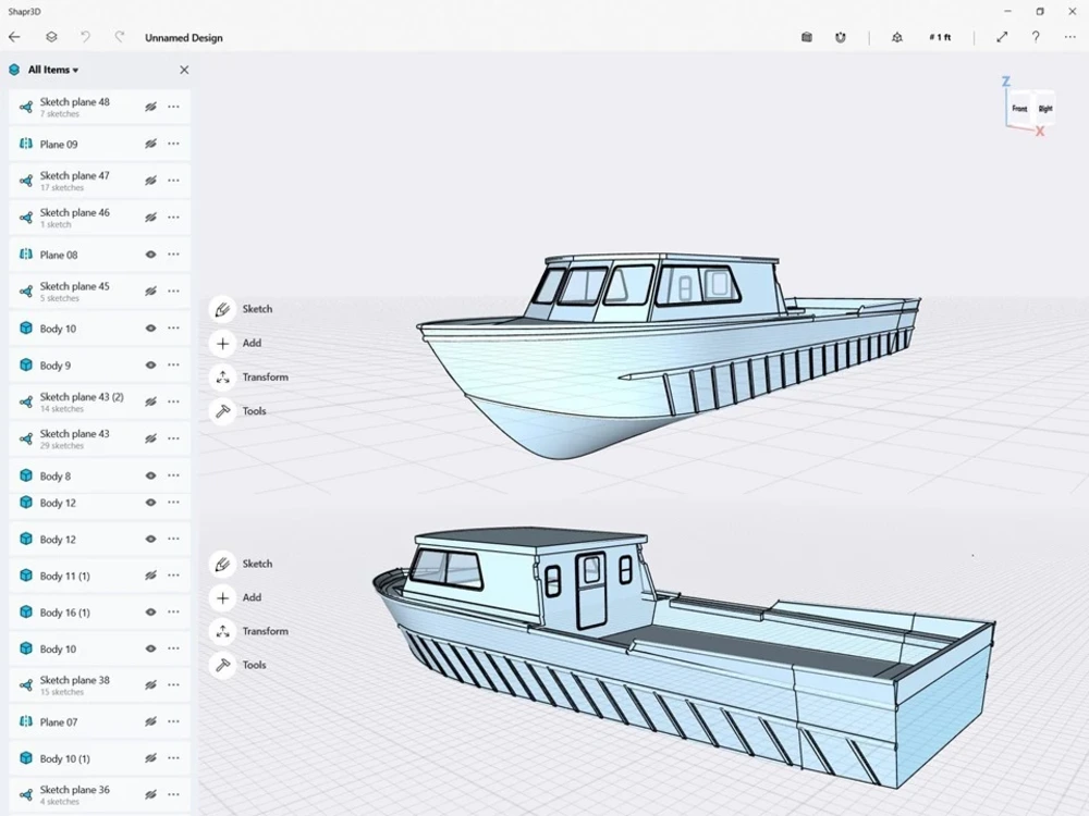Shapr3d model and technical drawings | Upwork