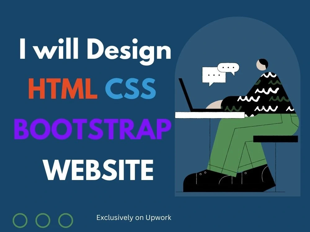 PSD to HTML CSS conversion with responsive design, Bootstrap 5 or Tailwind | Upwork