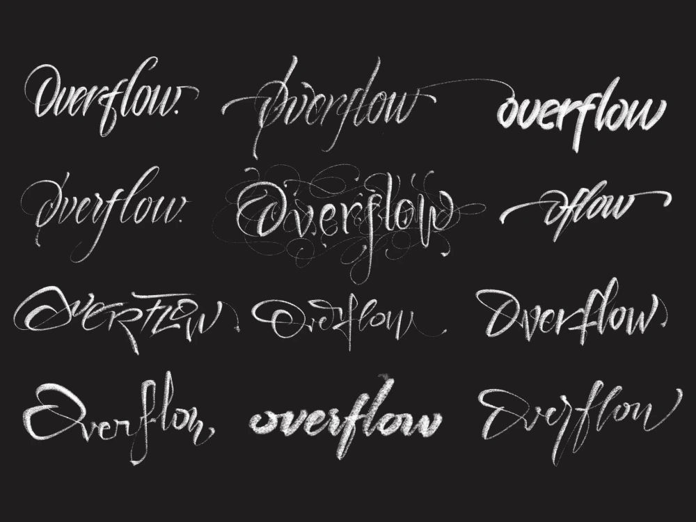 A unique lettering words or logos | Upwork