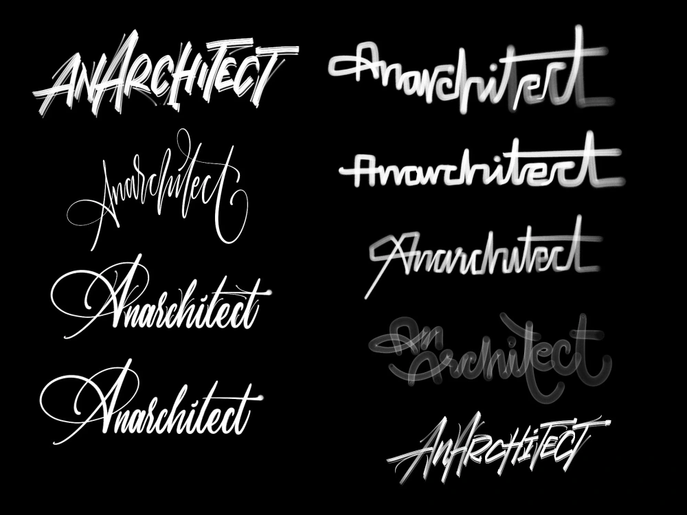 A unique lettering words or logos | Upwork