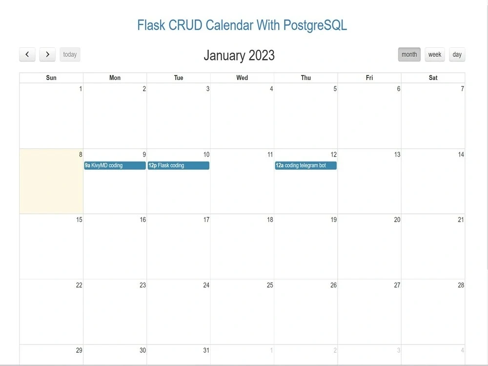 A responsive Python Flask web app with PostgreSQL | Upwork
