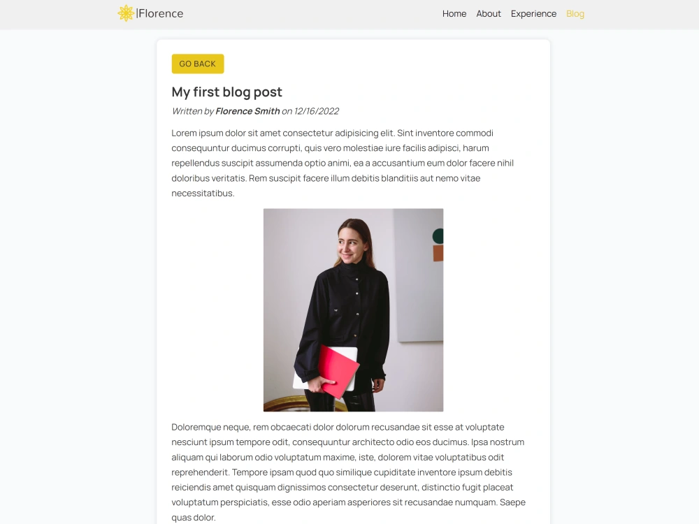 A beautiful, superfast and lightweight CV/personal website with a CMS | Upwork