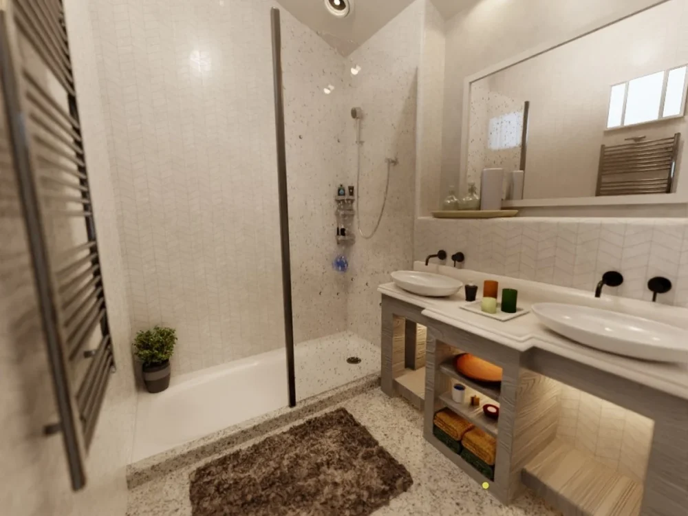 A Bathroom 3D Simulation | Upwork