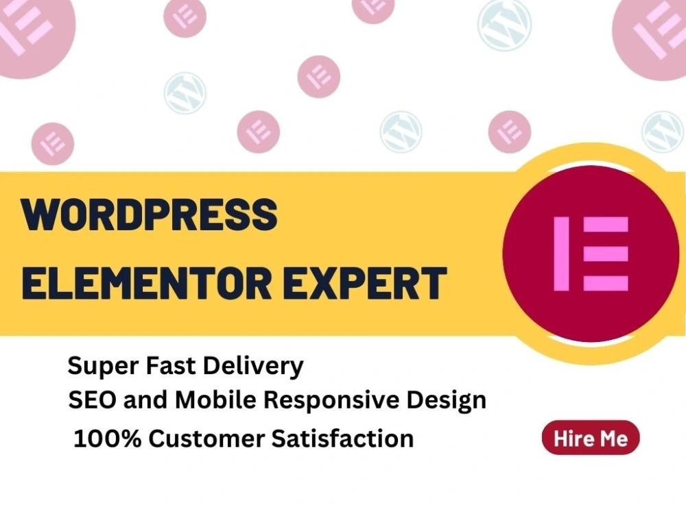 An Elementor Developer Wordpress Elementor Pro Expert Web Designer