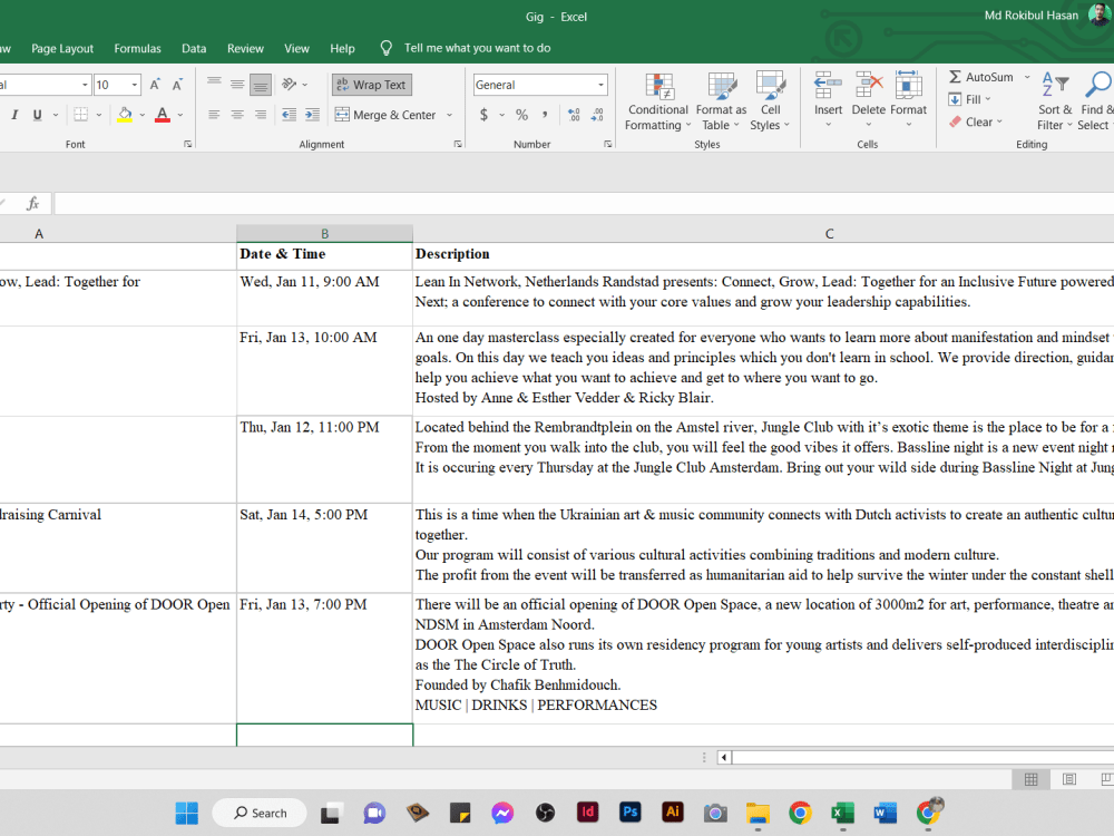 5 hours of any data entry | Upwork