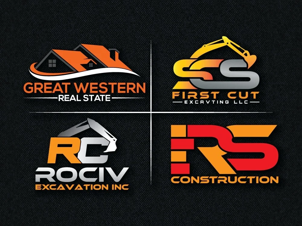 Real state, construction, excavation, property logo | Upwork