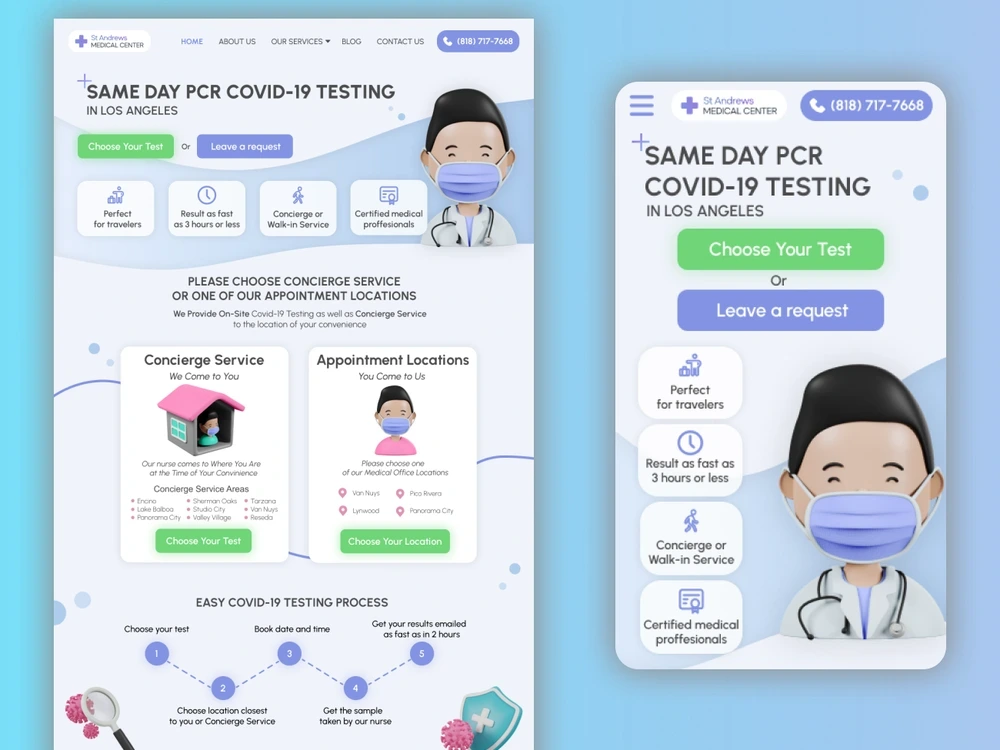 Modern Responsive Website design | Upwork