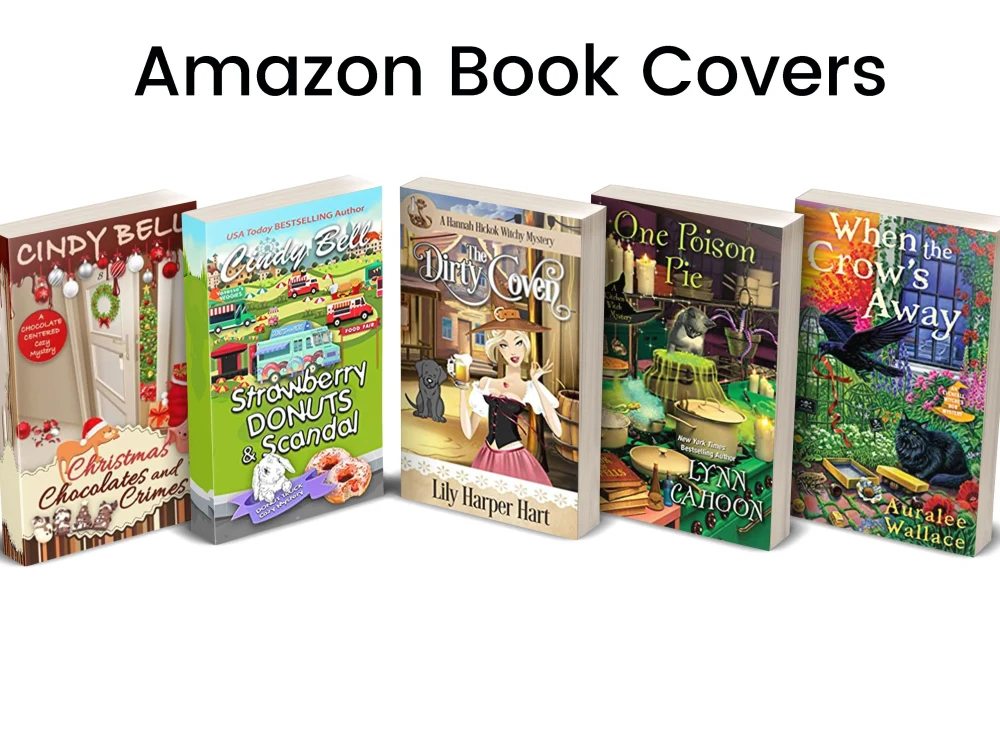 Professional Book Cover Amazon Kindle KDP eBook cover designs in 24 ...