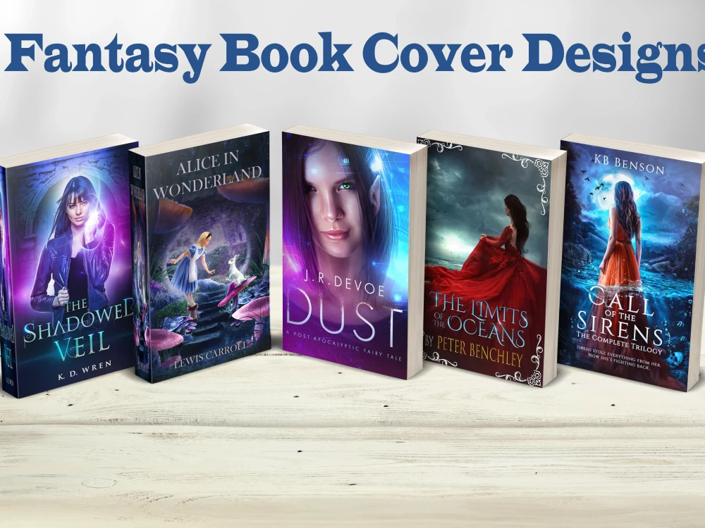 Professional Book Cover Amazon Kindle KDP eBook cover designs in 24 ...