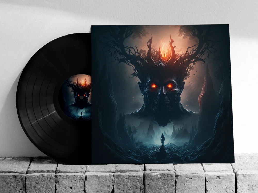 A custom, fantasy and fictional music album cover design | Upwork