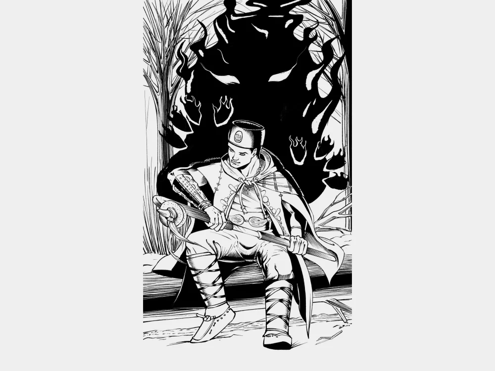 A fully inked comic page for your comic book | Upwork