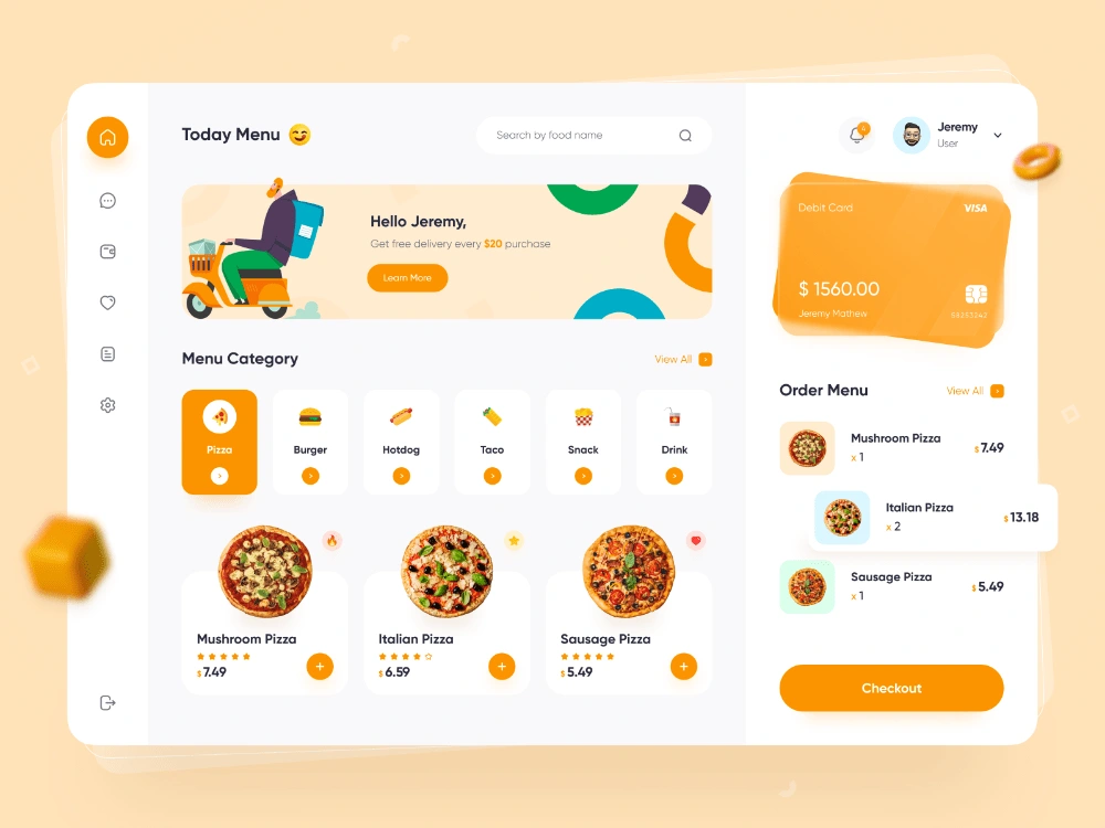 A fantastic UI/UX design that solves problems and improves the business ...