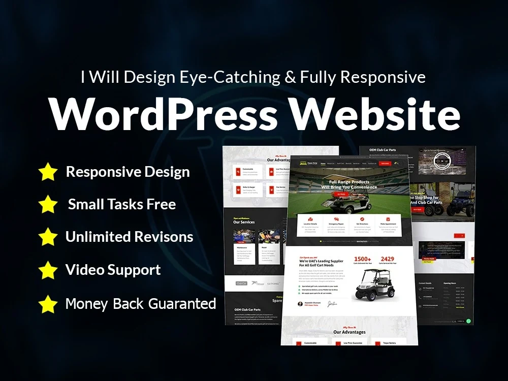 Responsive WordPress website using elementor | Upwork