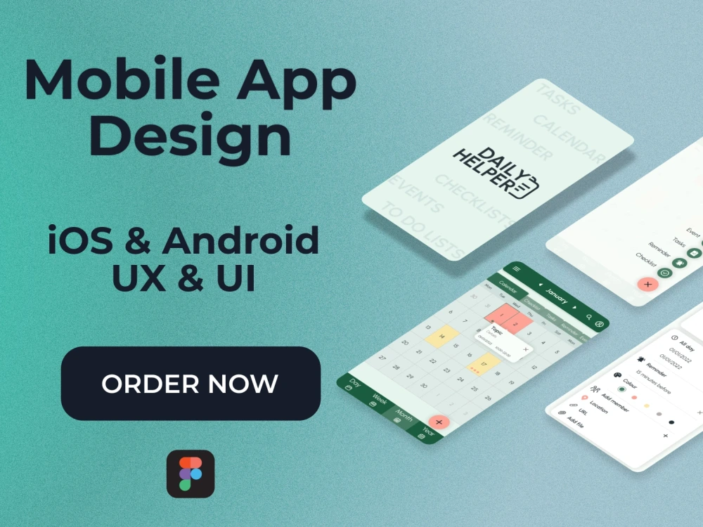 Mobile Application UI UX design | Upwork
