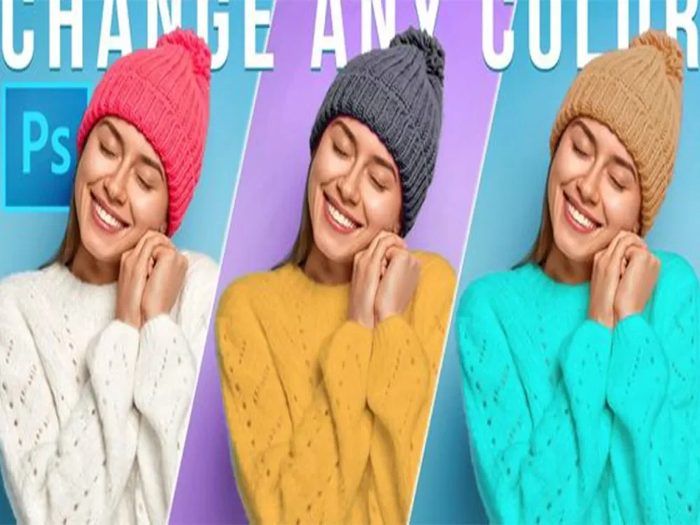 Color change, correction, photo recolor, grading and image enhancement ...