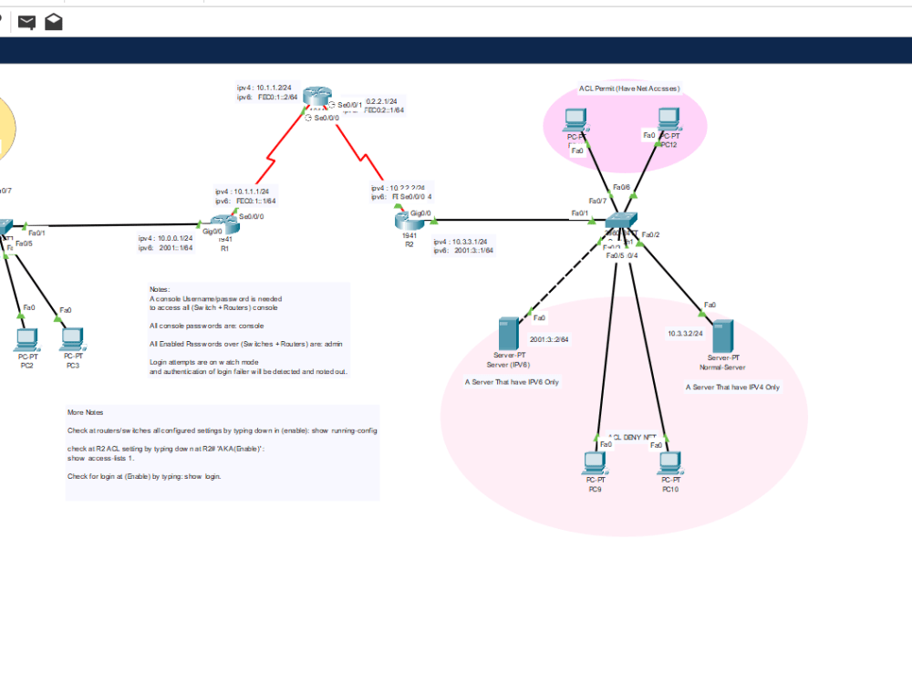 A cisco packet tracer projects | Upwork