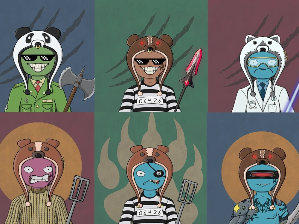 A fantastic nft cartoon collection design or characters develop | Upwork