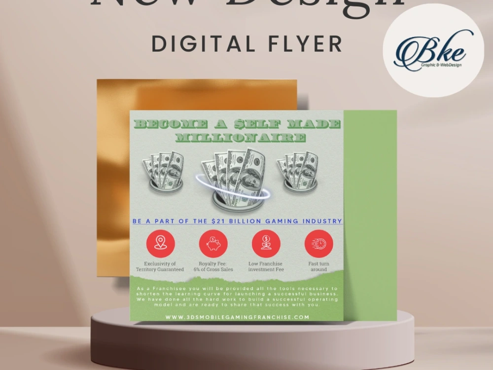 Custom Digital Flyer Design | Upwork