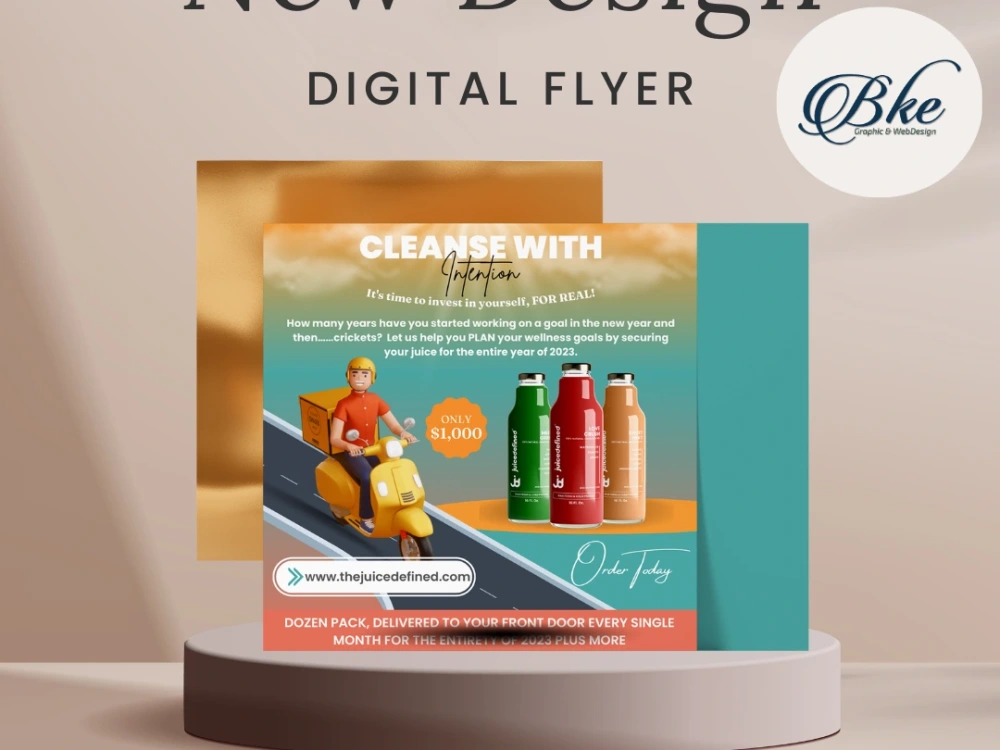 Custom Digital Flyer Design | Upwork