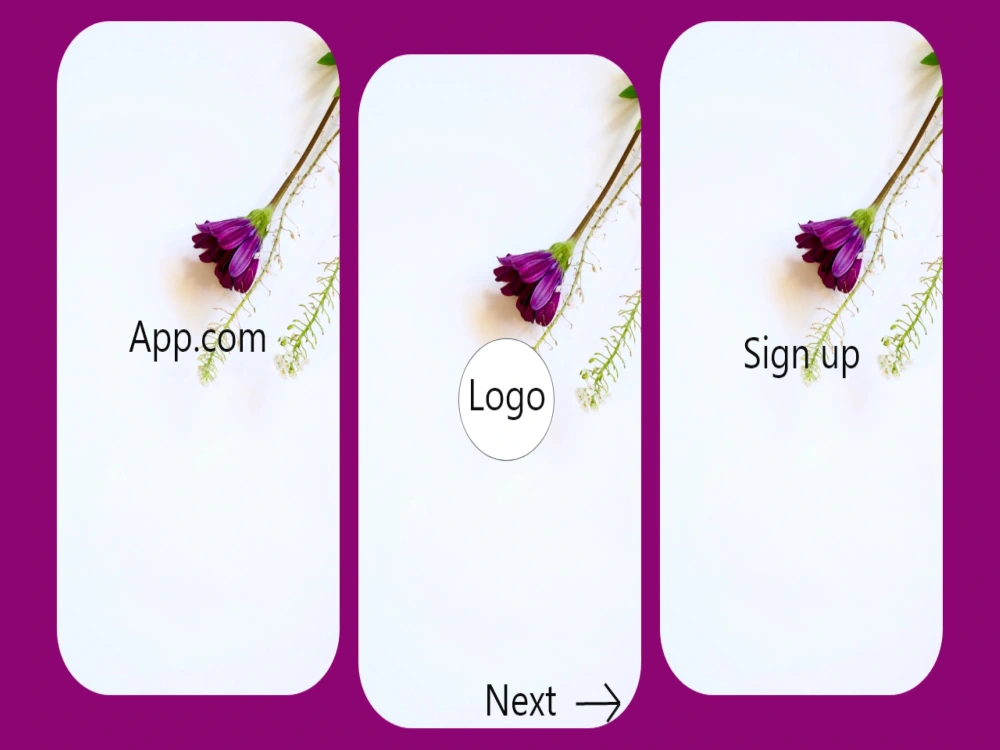 Unique and modern splash screen for your mobile apps | Upwork