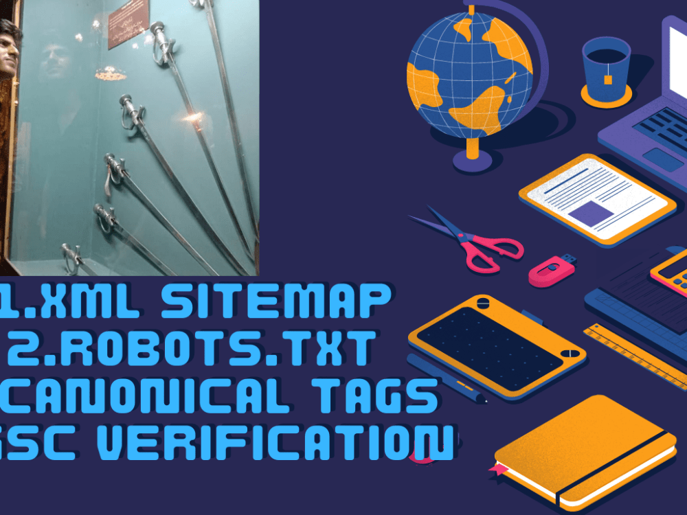 XML sitemap,Robots,txt file,GSC verification and Canonical tags | Upwork